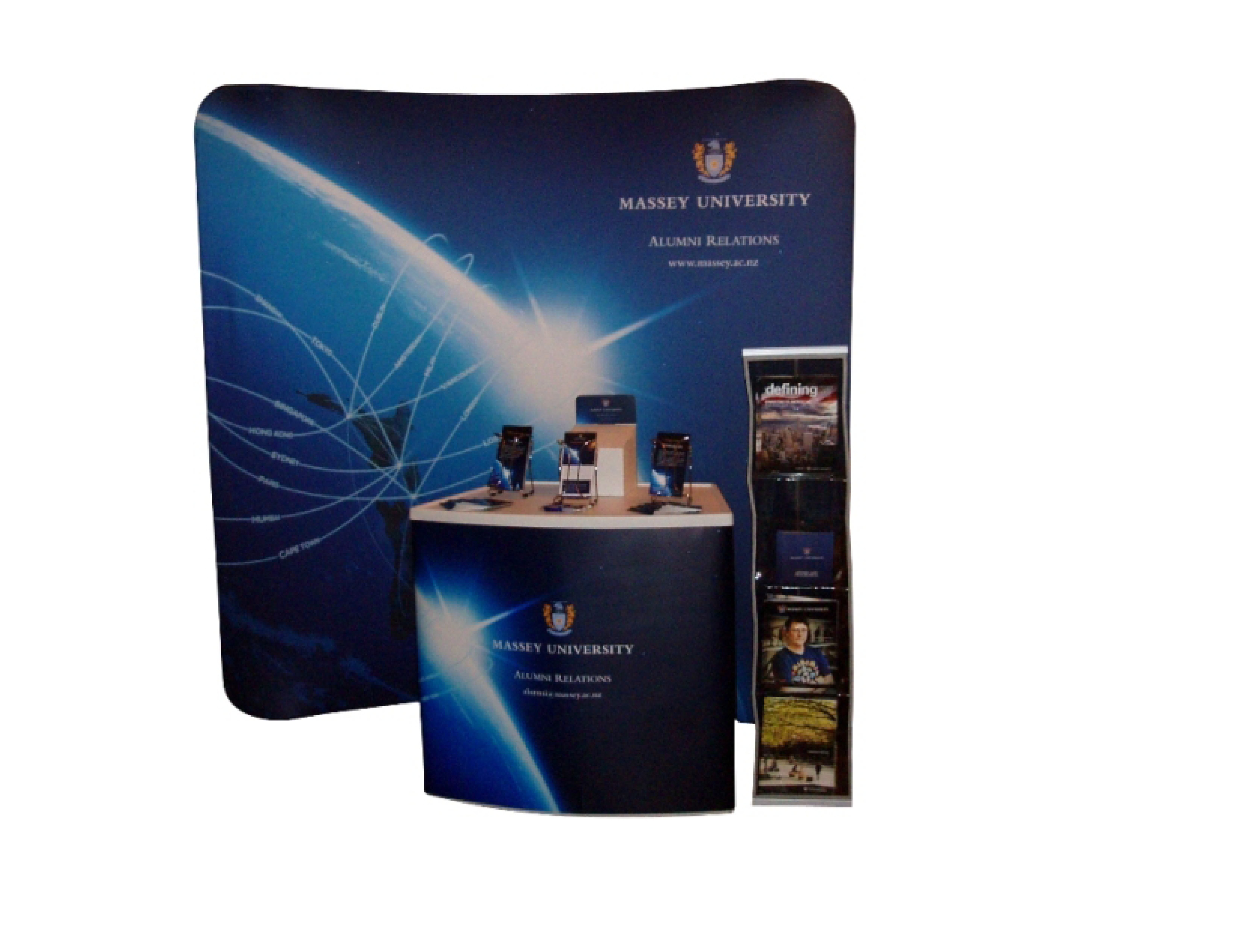 Portable Exhibition Kit 5 for 2.4mtr or 3mtr Booths